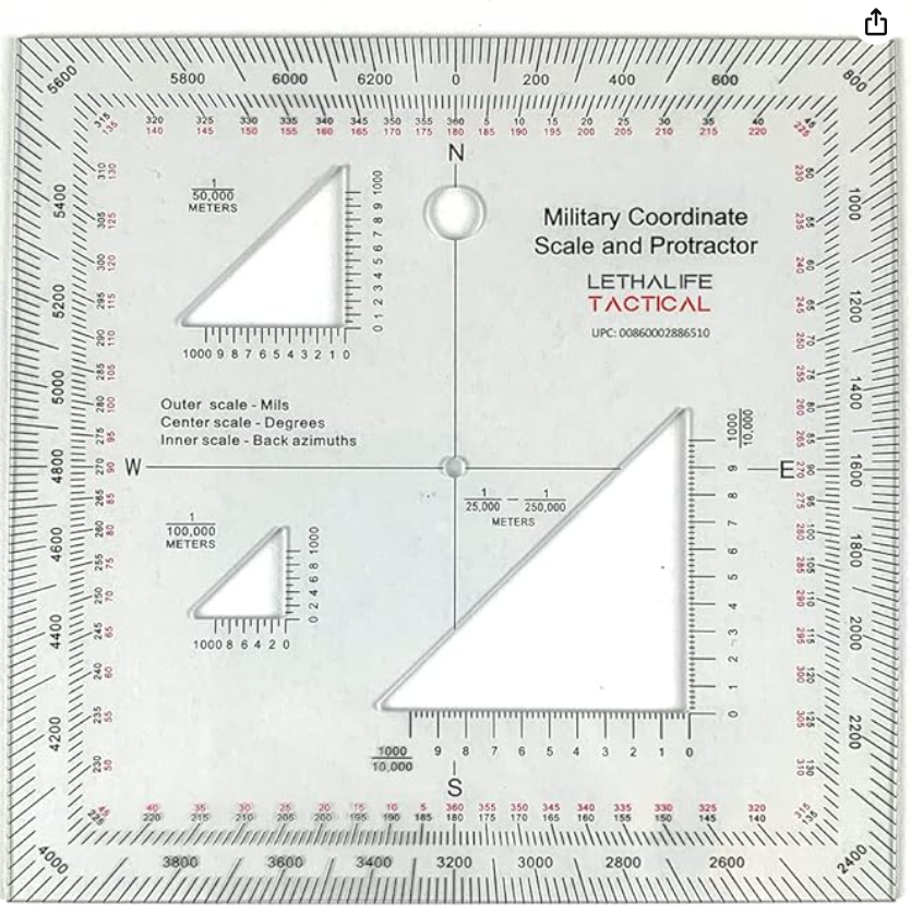 Top 3 Protractors for Accurate Land Navigation: How to Find Your ...