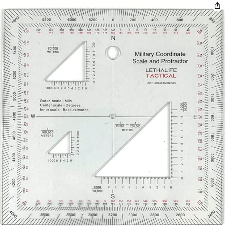 Top 3 Protractors for Accurate Land Navigation: How to Find Your ...