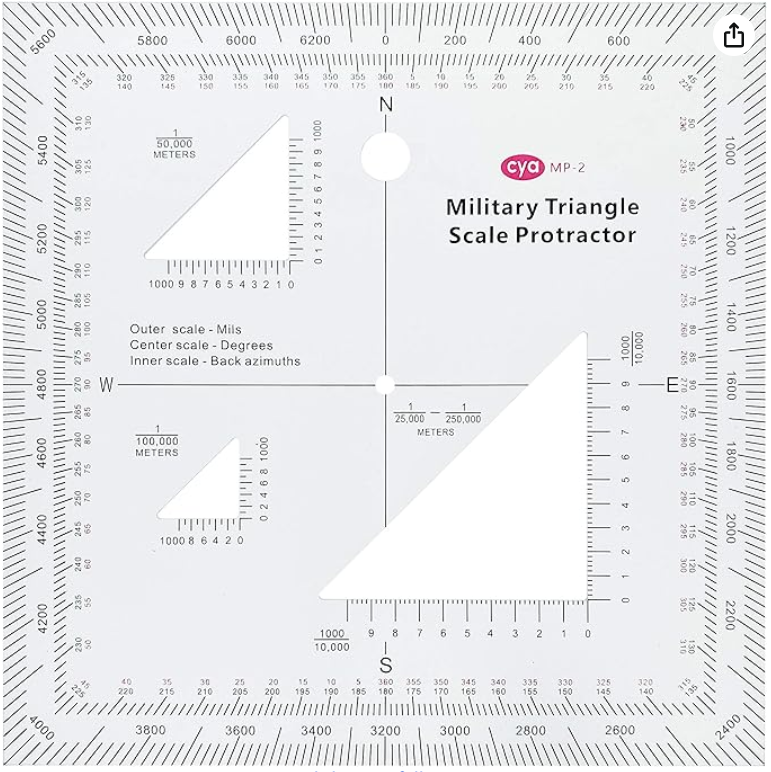 Top 3 Protractors for Accurate Land Navigation: How to Find Your ...