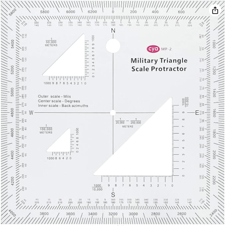 Top 3 Protractors for Accurate Land Navigation: How to Find Your ...